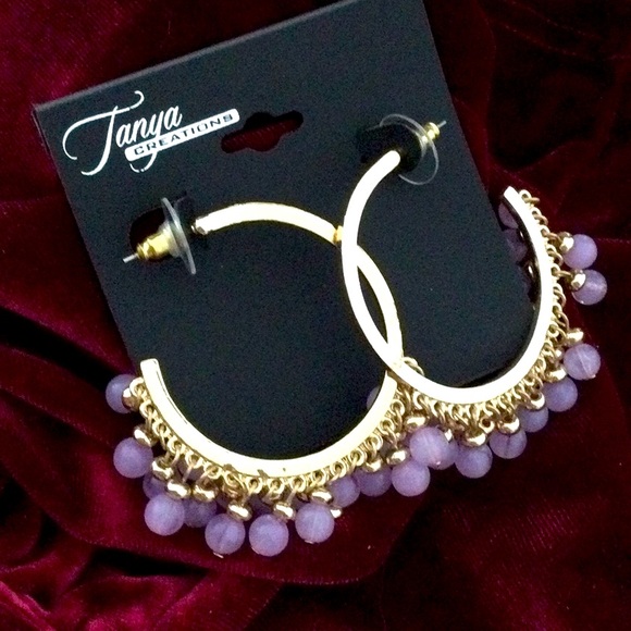 Jewelry | Lilac Fashion Loops | Poshmark